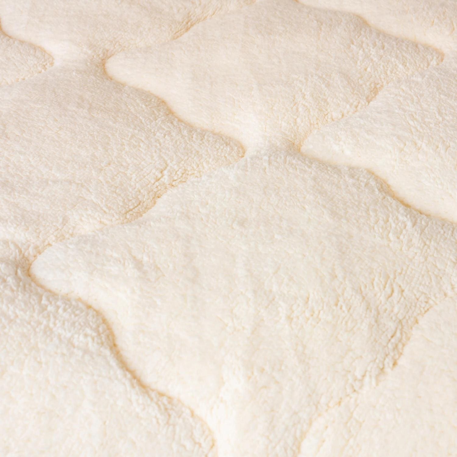 Sleeptime 2 in 1 Teddy Dekbed – 140 x 200 cm – Crème – Droomtextiel ...