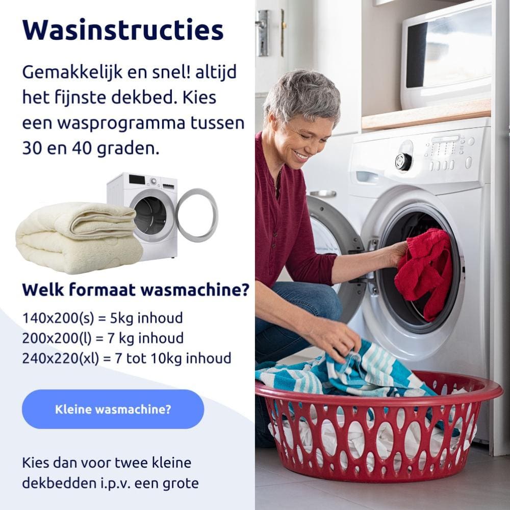 Sleeps Teddy Dekbed Crème 240x200 cm - Dekbed zonder overtrek ...